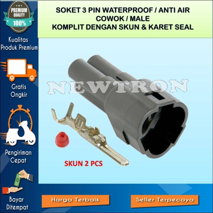 SOKET DLC YAMAHA 3 PIN MALE SOKET DLC RESET SOKET DLC SHORT CONNECTOR ...