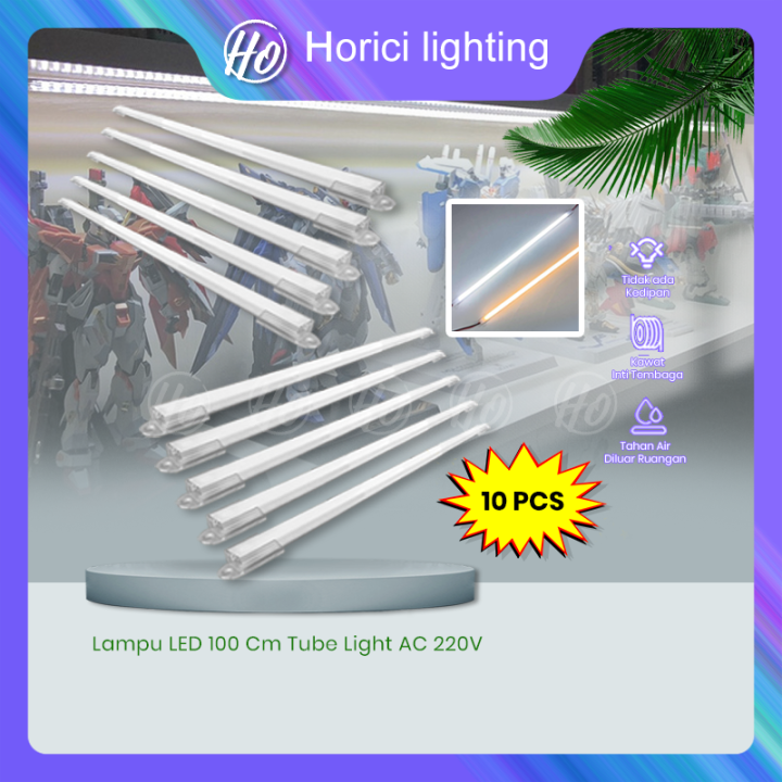 Lampu Led Strip AC220V 100CM Pencahayaan Dekoratif Untuk Rumah Dekorasi ...