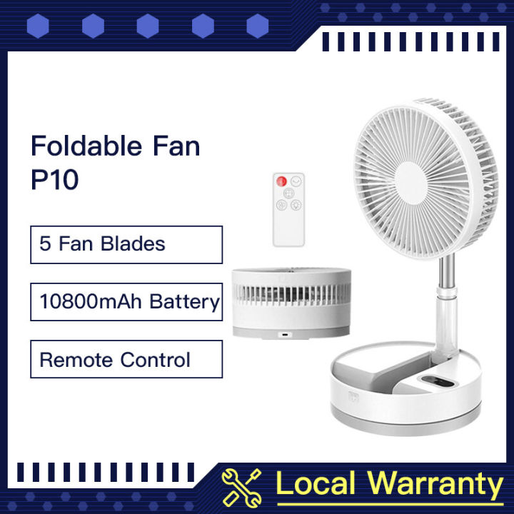 [Ready stock] Original Wireless Electric Portable Fan P10 Floor ...