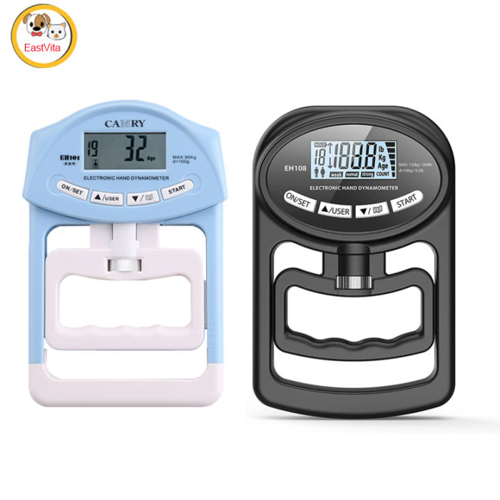Digital Hand Dynamometer English Version Grip Strength Measurement Auto ...