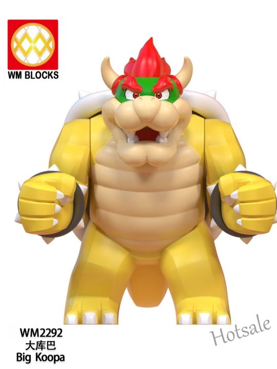 【hot sale】♦ D27 Chinese Building Blocks Super Mario Princess Big Bowser ...