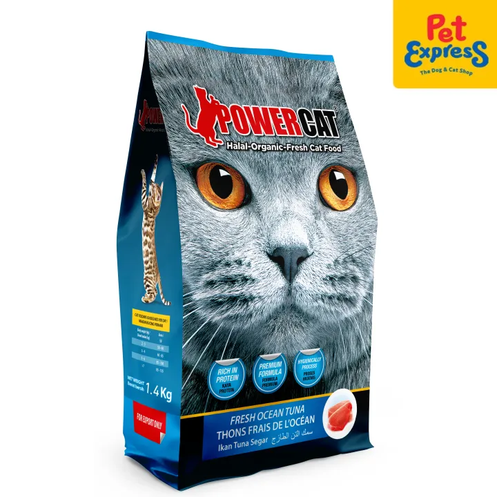 Power Cat Fresh Ocean Tuna Dry Cat Food 1.4kg | Lazada PH