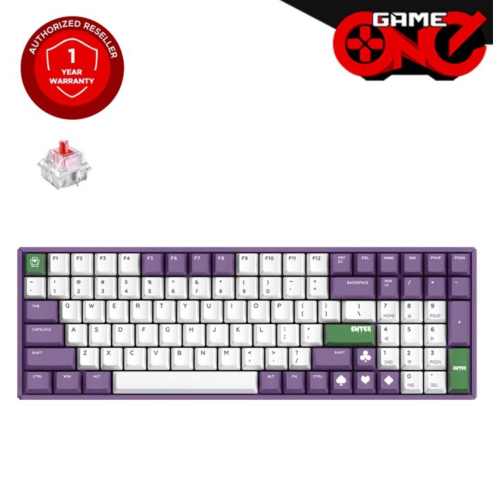 iQUNIX F96 Joker Wired RGB Mechanical Keyboard | Lazada PH