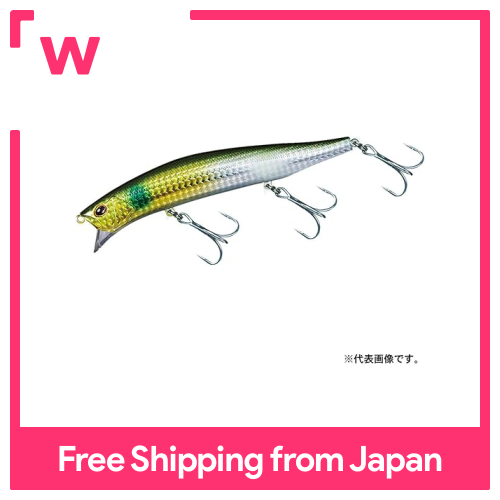 DAIWA Seabass Minnow Moazan Cross Wake Gold Glow Inakko 140F SSR Lure ...
