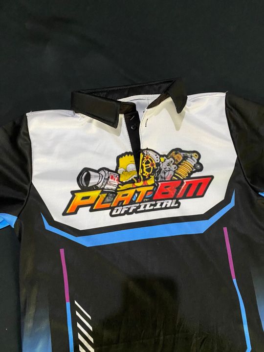 kaos baju jersey racing custom full printing free desain bisa ganti ...