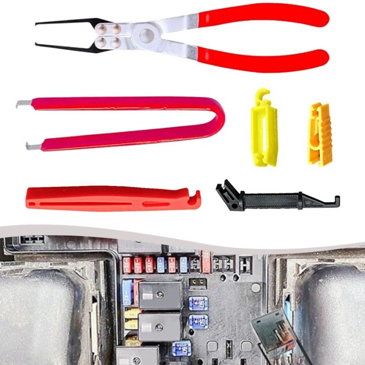 【LALA】 Vehicle Relay Extractor Pliers with Fuse Removal Tool for Tight ...