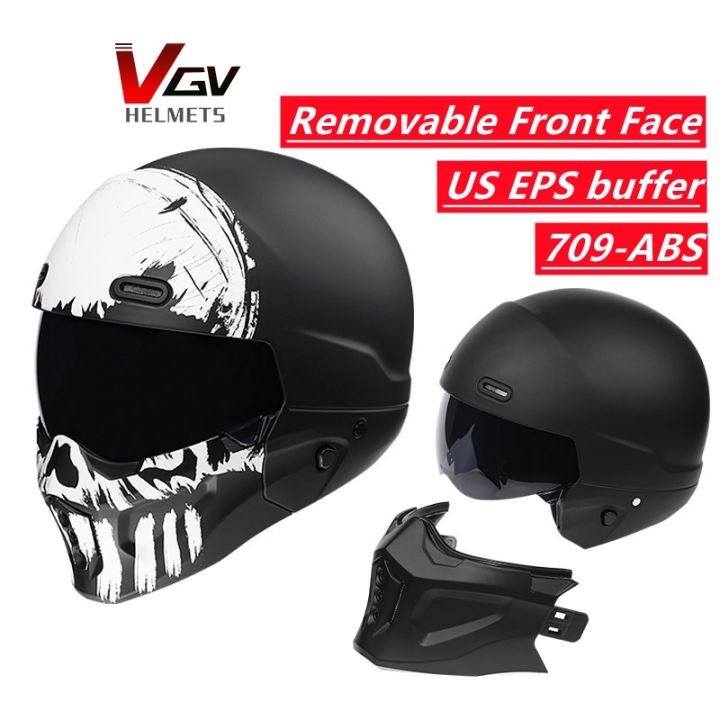 VGV Scorpion Helmet Classic Helmet Retro Helmet Modular Combination ...