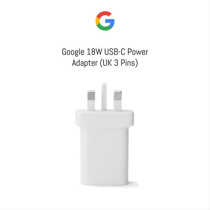 Google Pixel 18W Power Adapter Charger Cable Original | Lazada