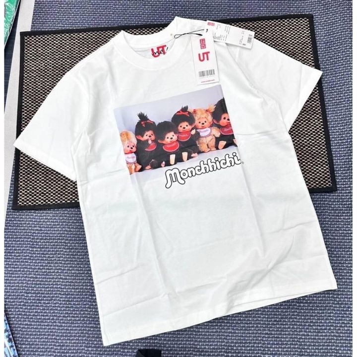 เสื้อยืด Monchichi Uniqlo | Lazada.co.th