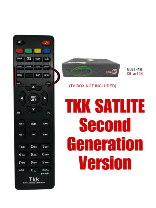 Cignal Satlite Second Generation Remote Control | Lazada PH