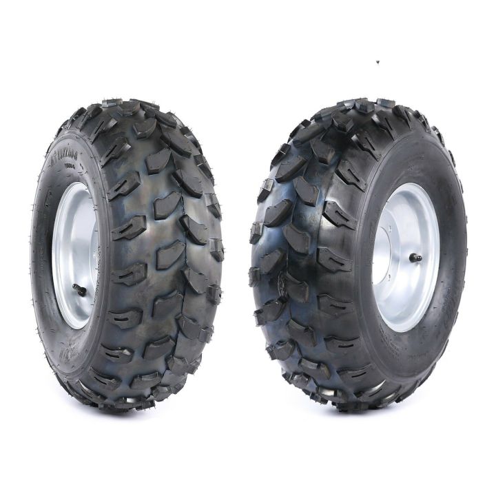 Atv tires 19x7-8 front 18x9.5-8 rear wheel rims 125 150cc ATV four go ...