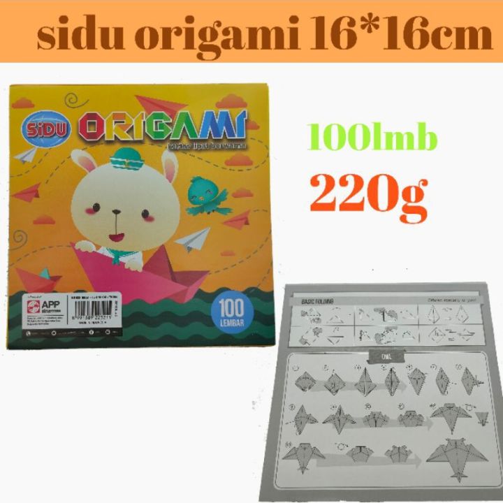 kertas origami besar 16*16cm | Lazada Indonesia