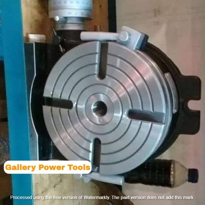 Meja Putar Milling HV 8 inch Rotary Table Horizontal Vertikal HV8 ...