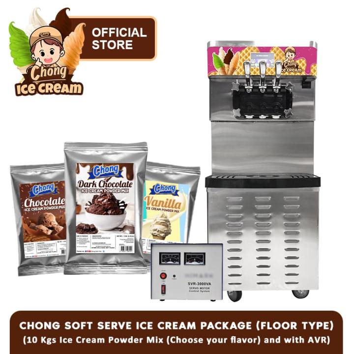 Chong Soft Serve Ice Cream Machine Package - Floor Type | Lazada PH