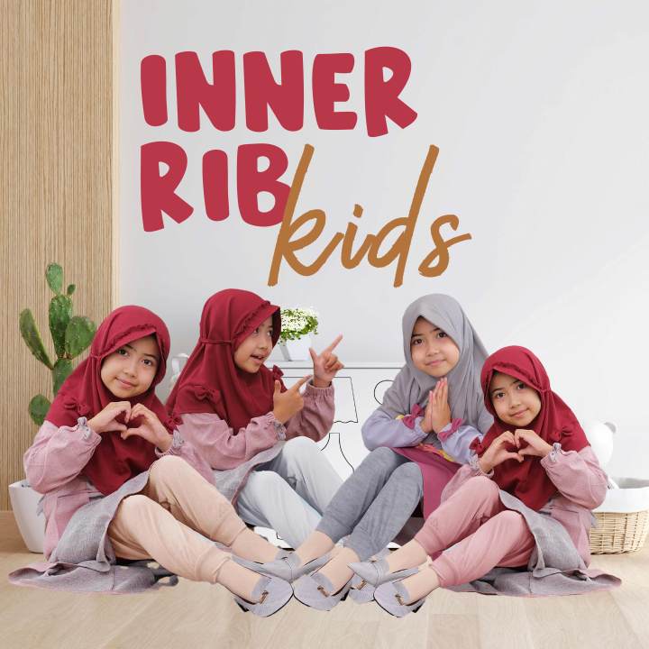 Celana Inner Ribb anak kids daleman panjang sd tk celana aurany katun ...