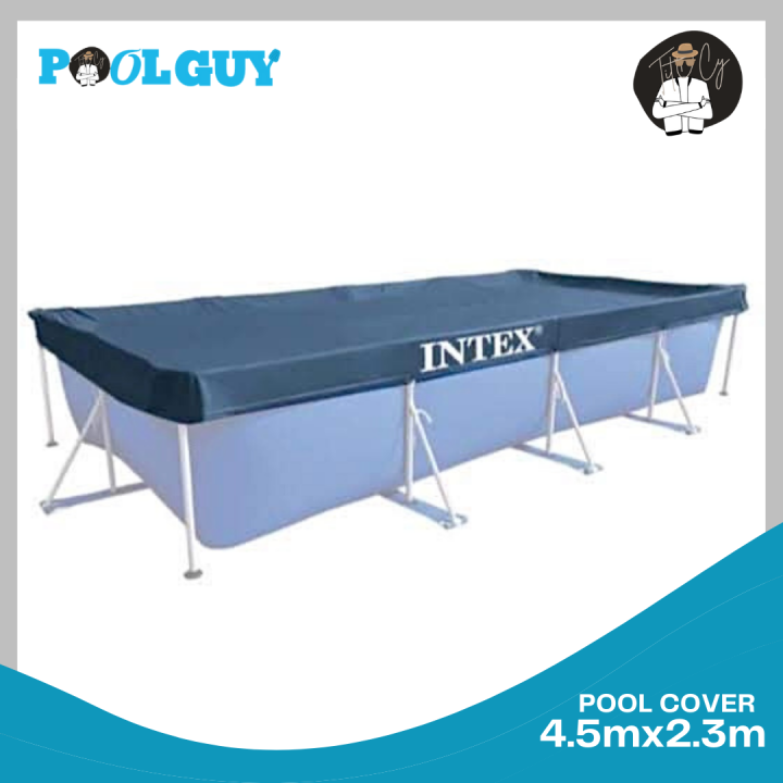 TitoCy POOLGUY INTEX POOL COVER 3M 2.2m 2.6m and 4.5M BESTWAY | Lazada PH