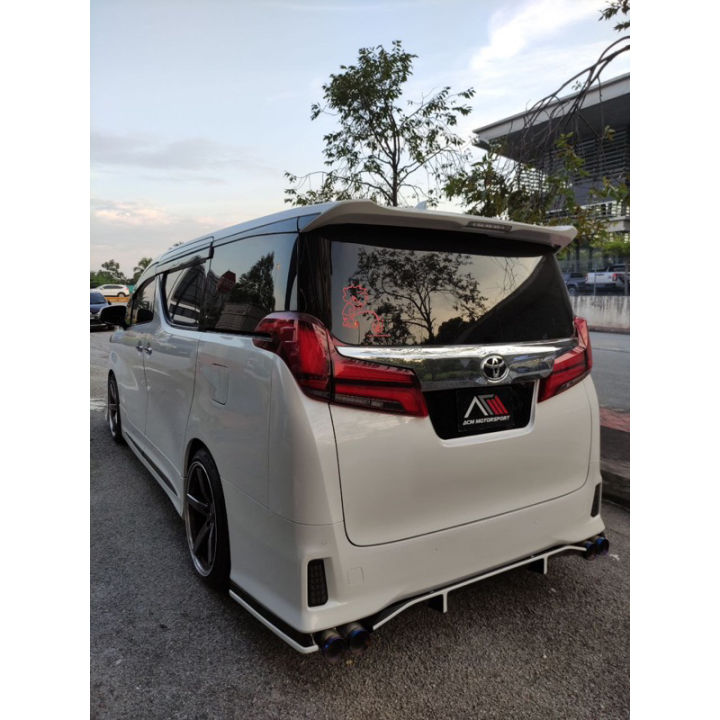Toyota alphard anh30 KH V2 bodykit rear skirt | Lazada