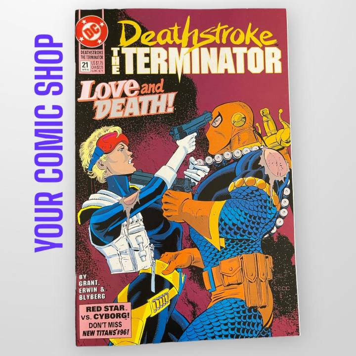 Deathstroke the Terminator 21 Published Apr 1993 by DC Story by Marv ...