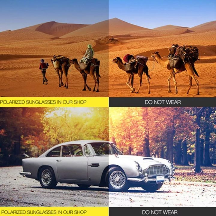 Polarized Sunglasses Original Men's Driving Shades Male Cycling Camping ...