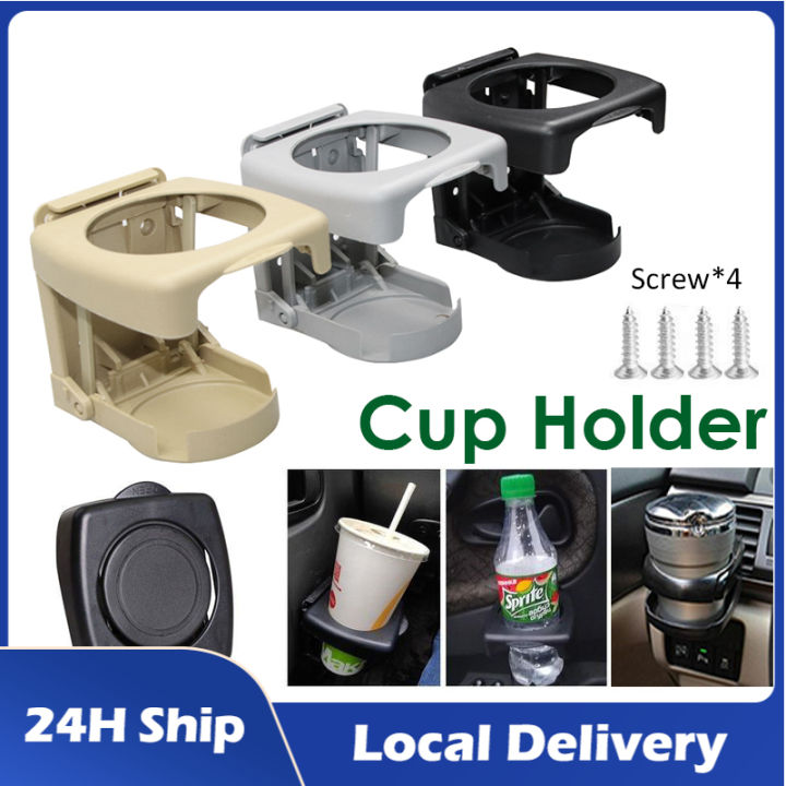 Universal Car Cup Holder Foldable Car Valet Drink Cup Holder Travel for ...