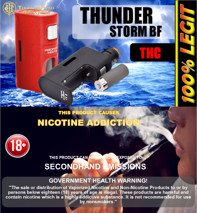 THC Thunder Storm BF Squonk Mod (21700,20700,18650) | Lazada PH