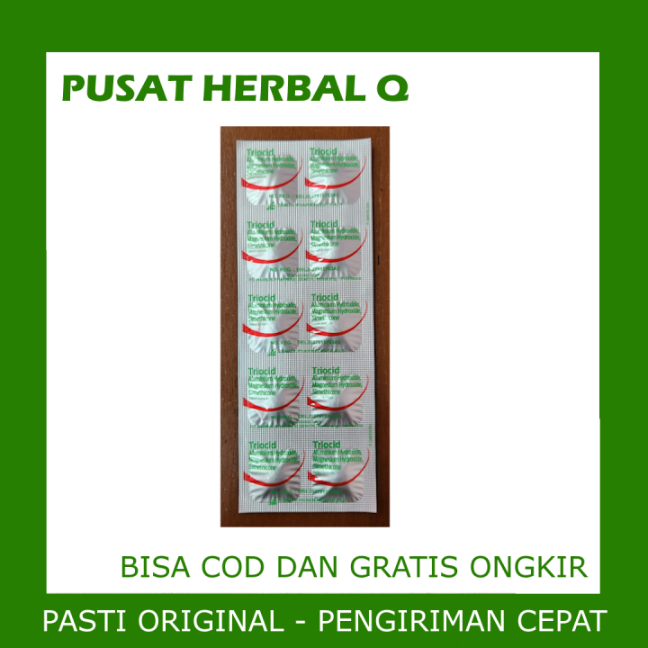 TRIOCID PER STRIP 10 TABLET | Lazada Indonesia