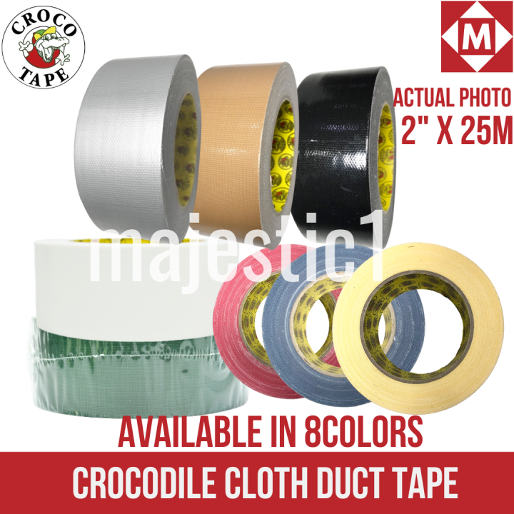 Croco Cloth Duct Tape 2inch x 25m (sold per roll) | Lazada PH