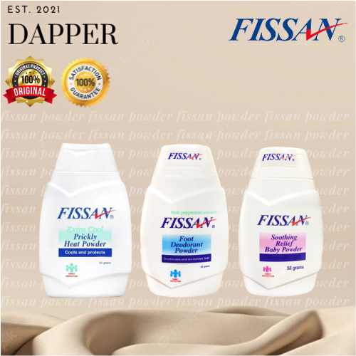 FISSAN POWDER ( Prickly Heat | Soothing Relief Baby | Food Deodorant ...