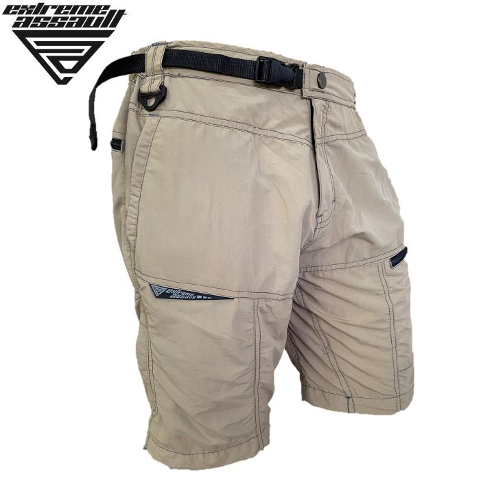 Extreme Assault Shorts Tracker 3 Khaki - Above the knee shorts refer to ...