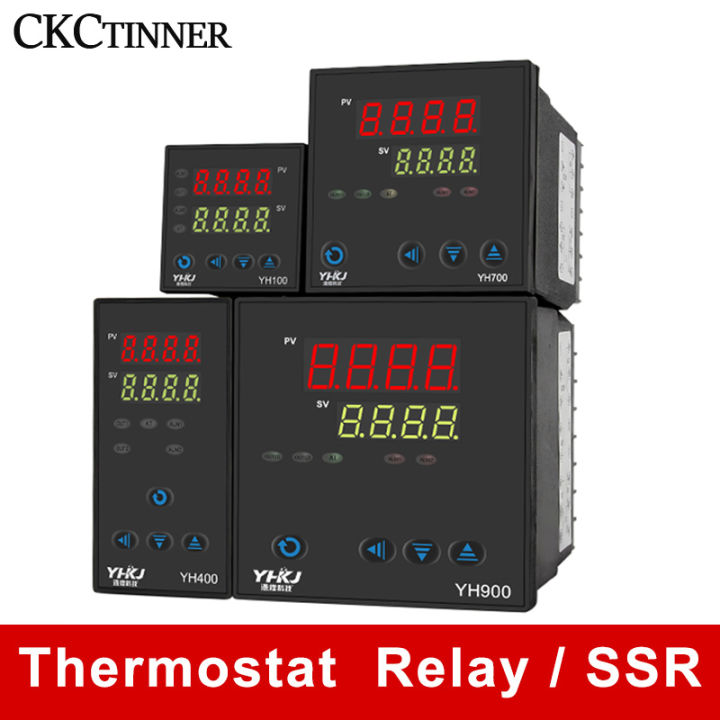 Dual Output Ssrrelay Thermostat Digital Display Yh100 Yh400 Yh700 Yh900 Intelligent Input ...