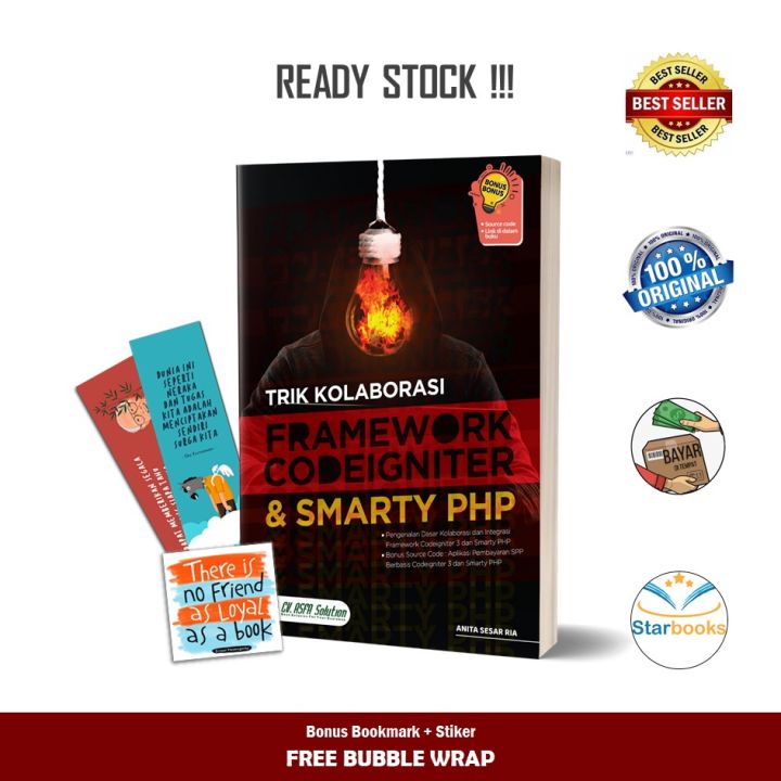 Buku Trik Kolaborasi Framework Codeigniter & Smarty PHP - CV. Asfa ...