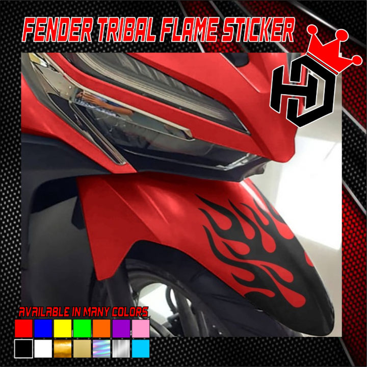honda click v2 v3 fender sticker UNIVERSAL | Lazada PH