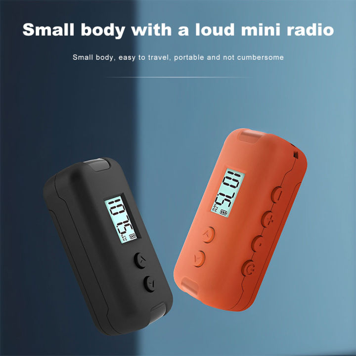 Portable Mini Pocket MP3 Player Walkman FM Radio Headphone Jack Music ...