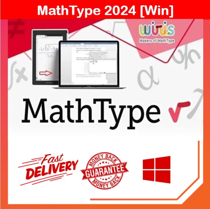 MathType 2024 v7.8 | Lifetime For Windows | Full Version [ Sent email only ] | Lazada.co.th