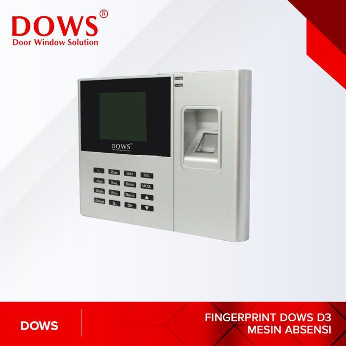 DOWS D3 MESIN ABSENSI FINGERPRINT ACCESS CONTROL AKSES PINTU RFID ...