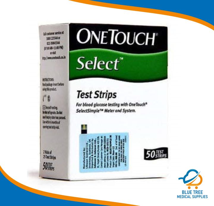 One Touch Select Test Strips 25s or 50s or One Touch Select Simple ...