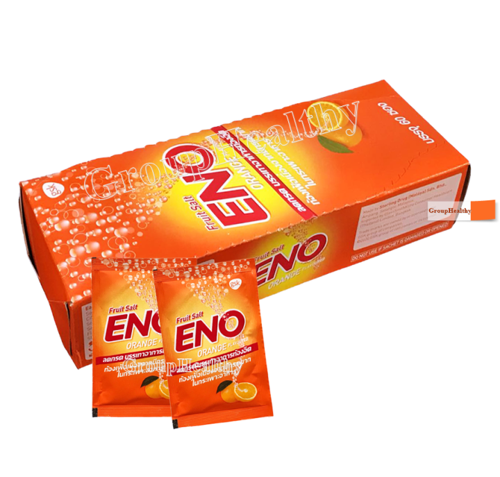 ENO ORANGE อีโน รสส้ม 2C 30/59(ยาสามัญประจำบ้าน) ท้องอืด ท้องเฟ้อ ...