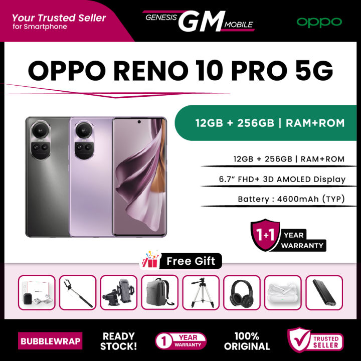 OPPO RENO 10 PRO 5G [12GB RAM 256GB ROM] - Original OPPO Malaysia | Lazada