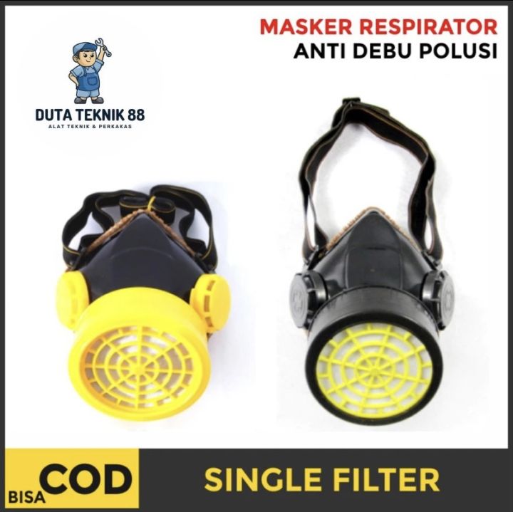 Masker Single Filter NP 305 Chemical / Masker Asap Kimia Cat Debu ...