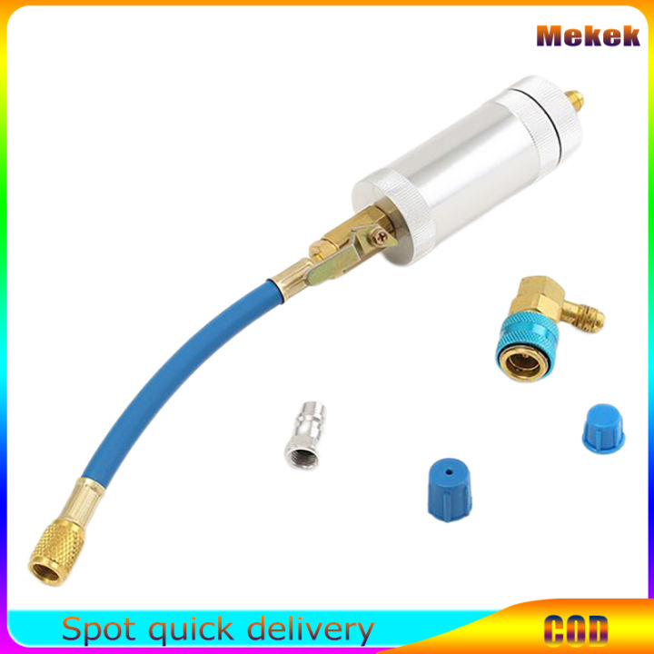 Air Conditioning Compressor Oil Dye Injector Kit R134A R12 R22 Coolant ...