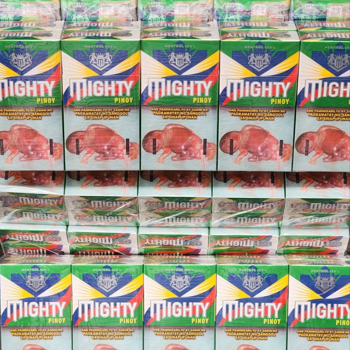 MIGHTY GREEN LONG MENTHOL HARD PACK FULL FLAVOR 20s 1REAM 10 PACKS ...