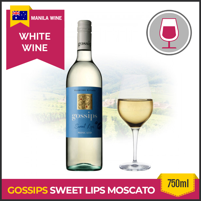 Gossips - Sweet Lips Moscato Australian White Wine | Lazada PH