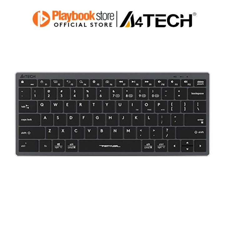 A4Tech FBX51C Bluetooth & 2.4G Wireless Dual Mode Rechargeable Keyboard | Lazada PH