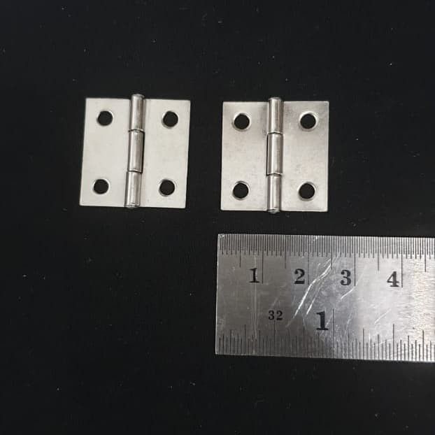 Engsel Tipis 1 inch Stainless Steel per pcs 1" Engsel Kupu bijian ...