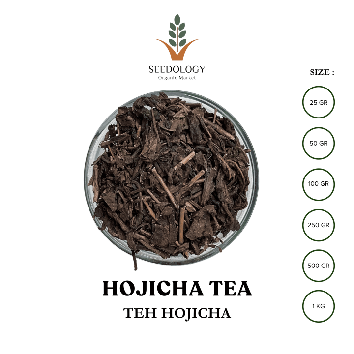 Daun Teh Hojicha Premium 250gr - Hojicha Tea / Teh Hijau Panggang ...