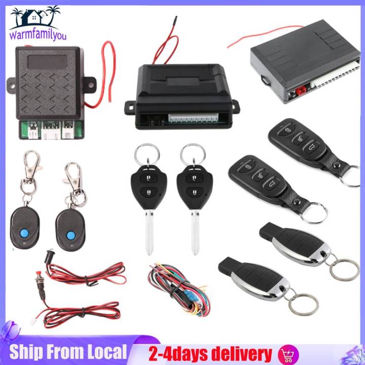 Universal Car Auto Central Door Lock Keyless Entry System Remote ...