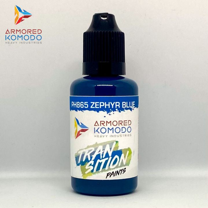 Zephyr Blue PH865 Transition Paint 30ml Armored Komodo Waterbased ...