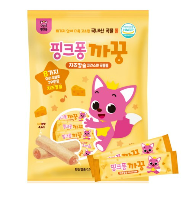 [Individual Pack] Pinkfong Baby Shark Multi-Grain Wafer X 24 PCS ...