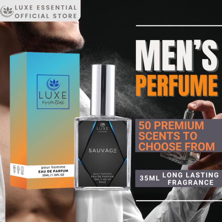 Luxury Perfume for Men Collection Top Seller by Luxe Essential Oil Based Perfume for men edp ...