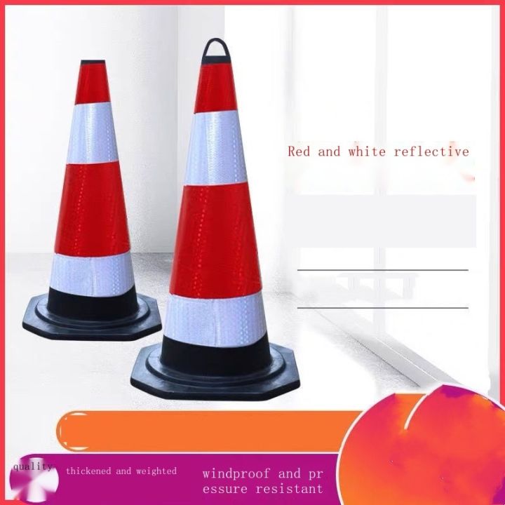 Safety Cones Rubber road cone reflective cone cone no parking cone ...
